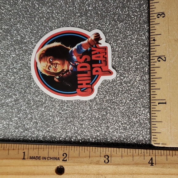 Movie | Design | Horror Movie Waterproof Sticker Chucky Childs Play ...